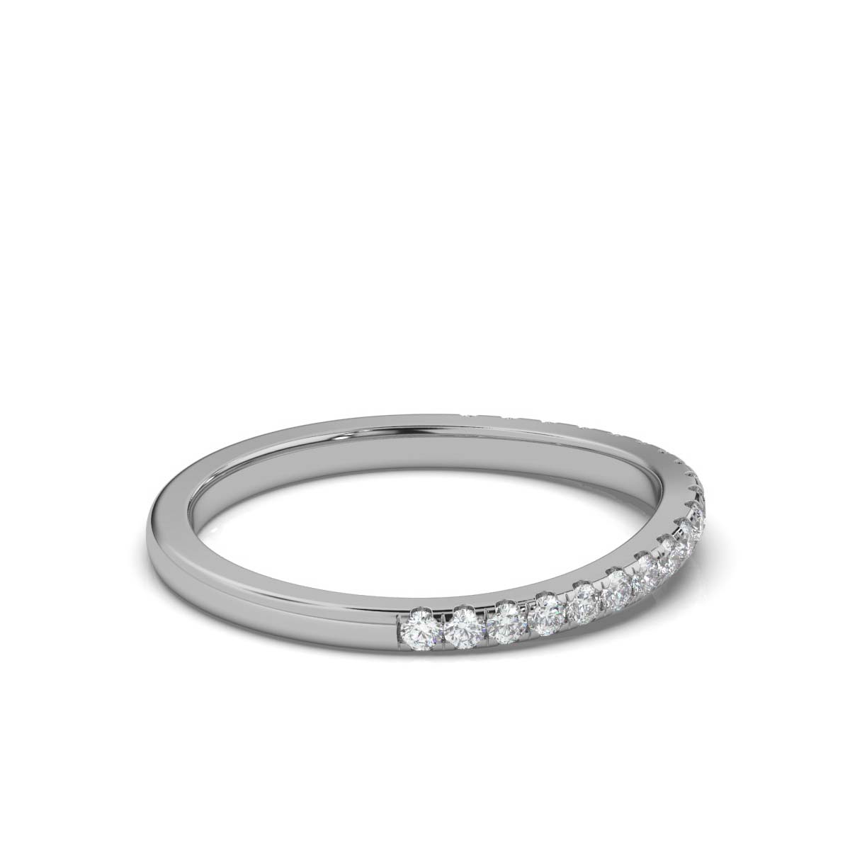 Platinum Anani Matching Lab Grown Diamond Band (1/4 ct. tw) | The Art ...
